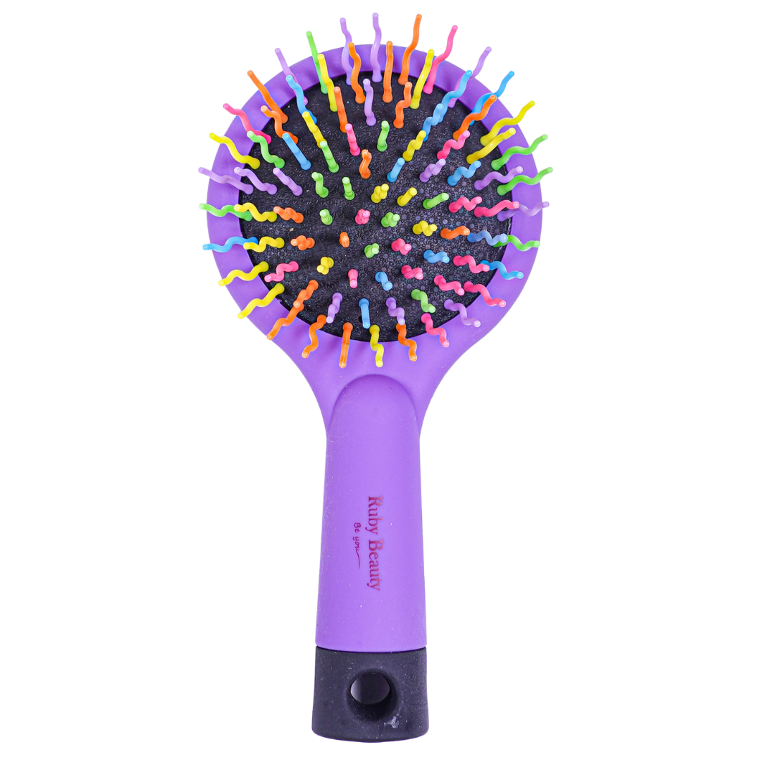 HAIR BRUSH(with mirror) – RubyBeautyBU
