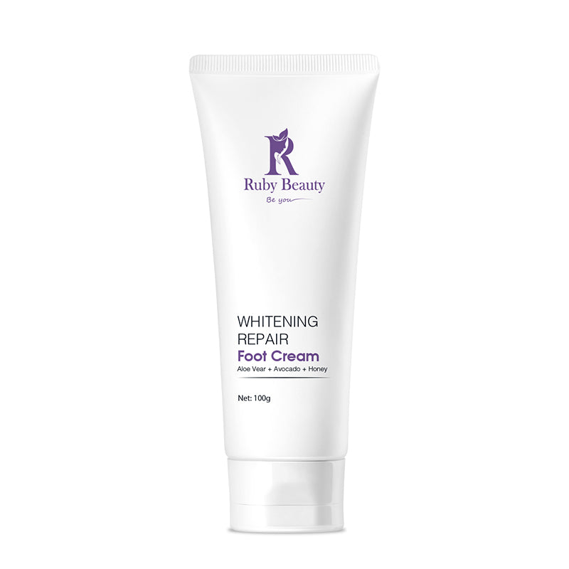 Whitening repair foot cream – RubyBeautyBU