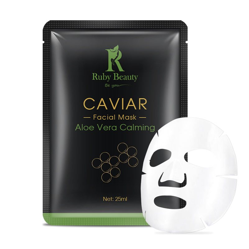 CAVIAR Facial Mask(aloe Vera calming) – RubyBeautyBU